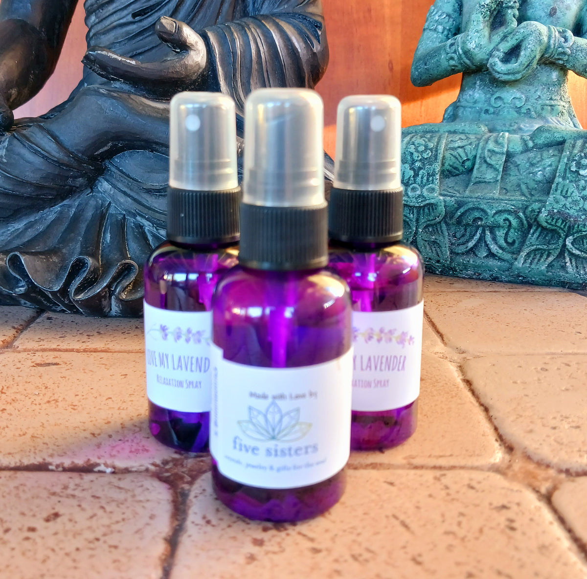 Lavender Spray "Love My Lavender" Relaxation Spray Small Size – Five ...