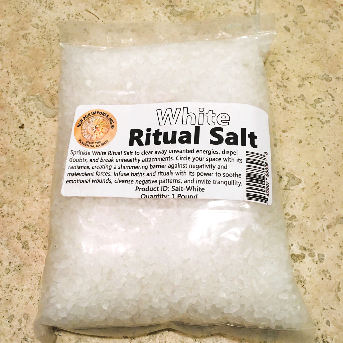 White Ritual Salt 1Lb. – Five Sisters Crystals