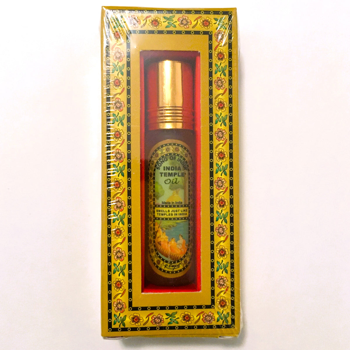 Temple of India Scented Roll On Oil 8ml. Perfume, Song of India – Five ...