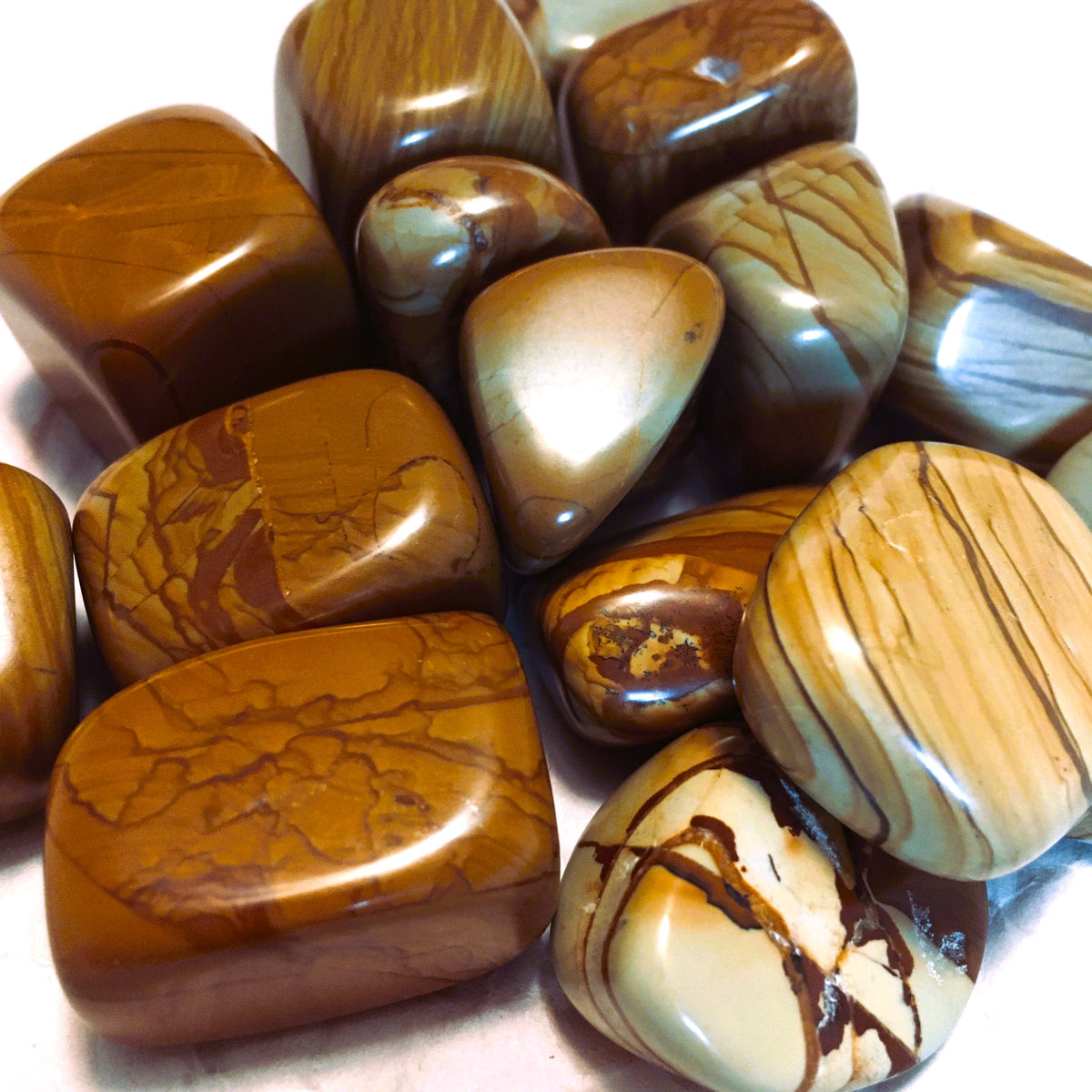 Walnut Jasper Tumbled – Five Sisters Crystals