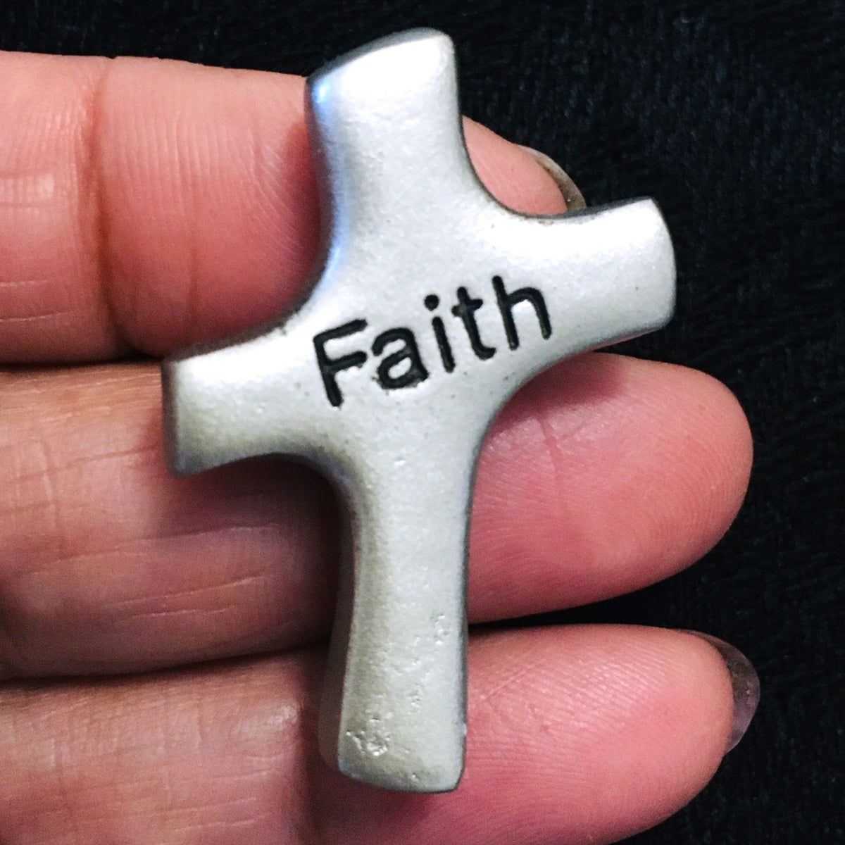 Faith Pocket Cross Token – Five Sisters Crystals