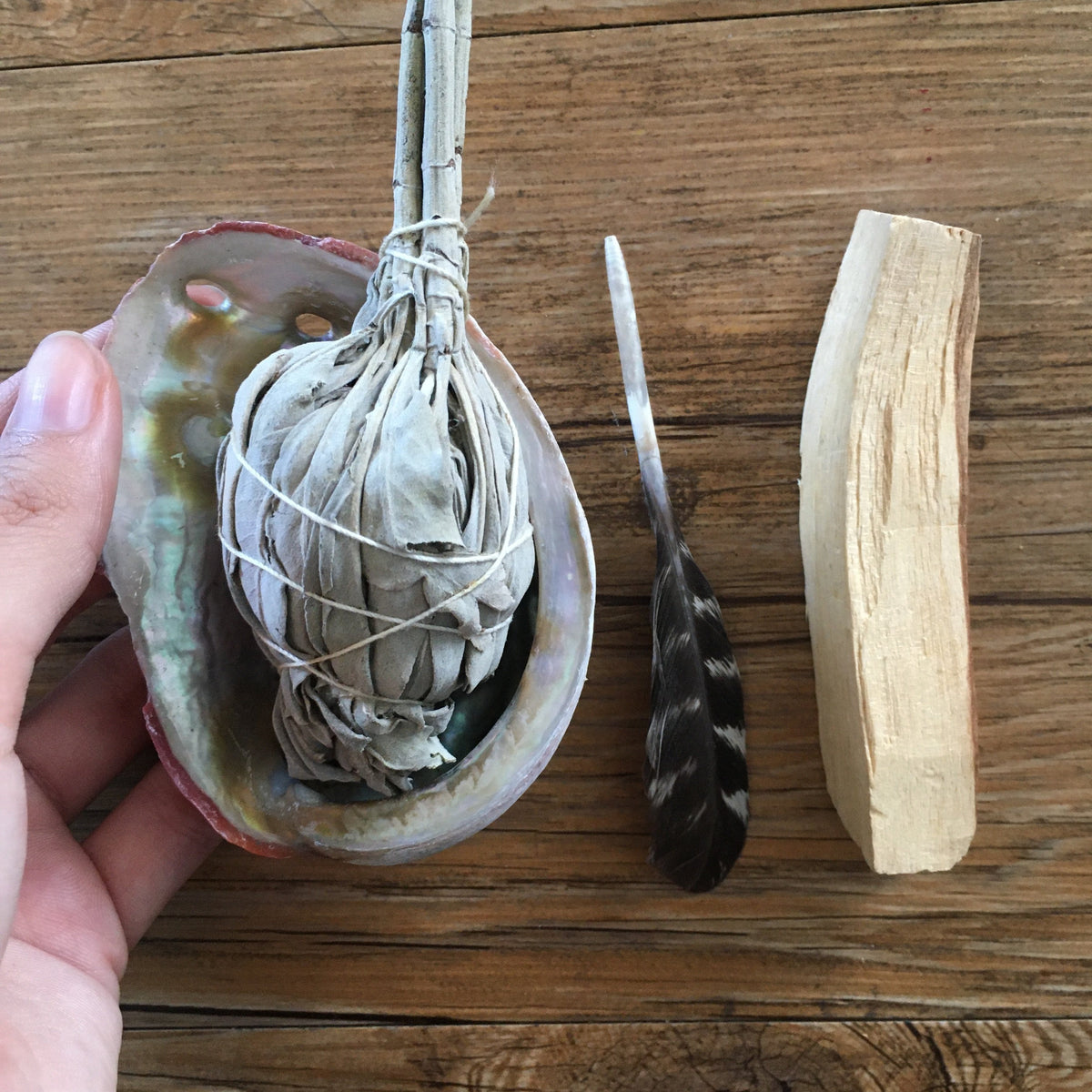 Mini Smudging Kit Beginners Travel Smudge Kit – Five Sisters Crystals