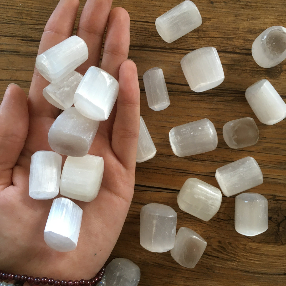 Selenite - Tumbled – Five Sisters Crystals